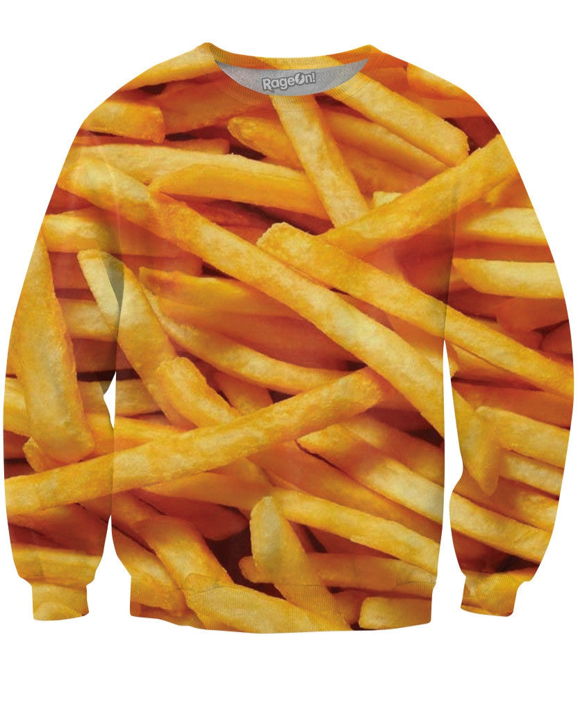 French Fries Crewneck Sweatshirt – RageJunkie